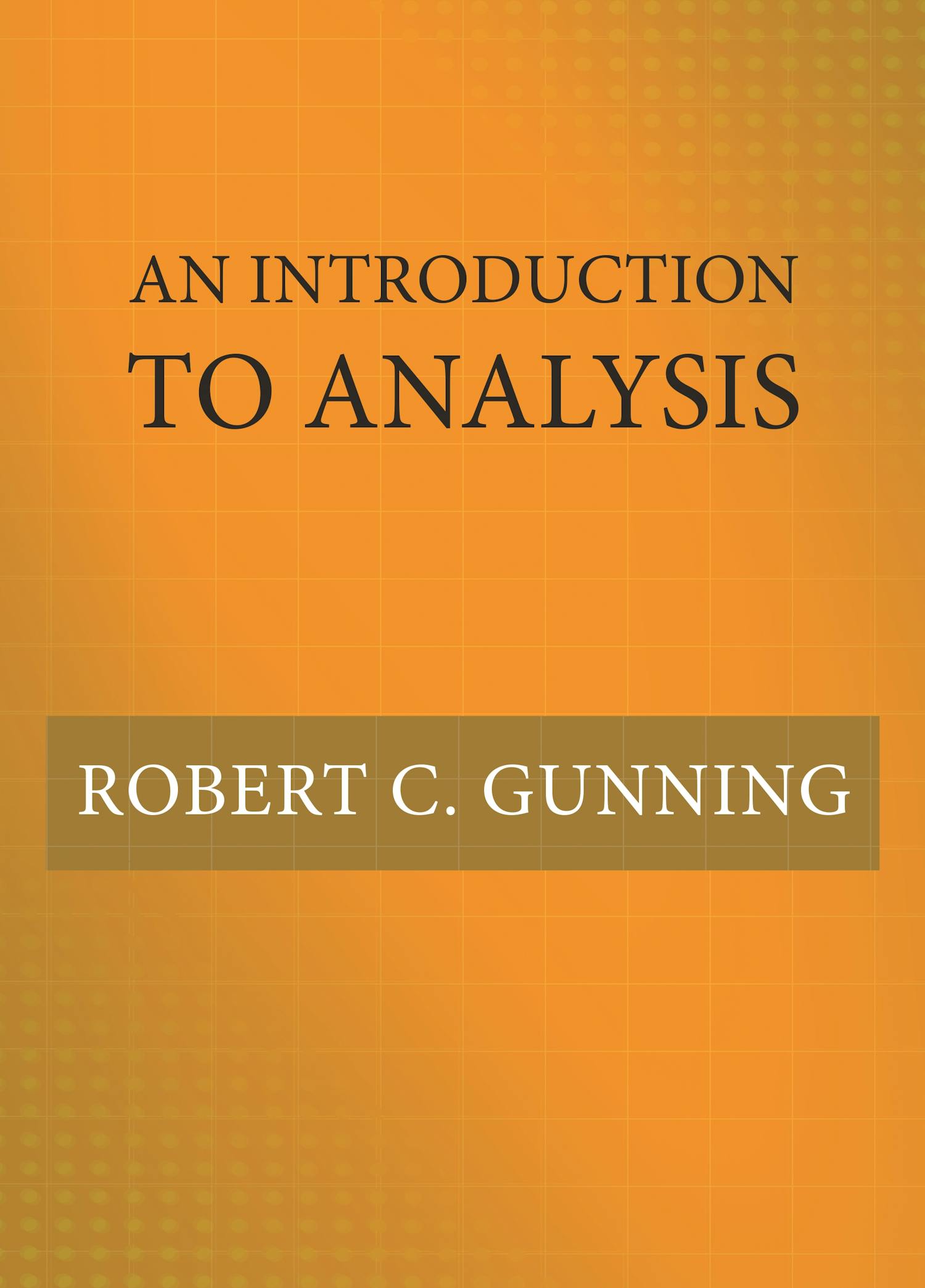 An Introduction to Analysis | Princeton University Press