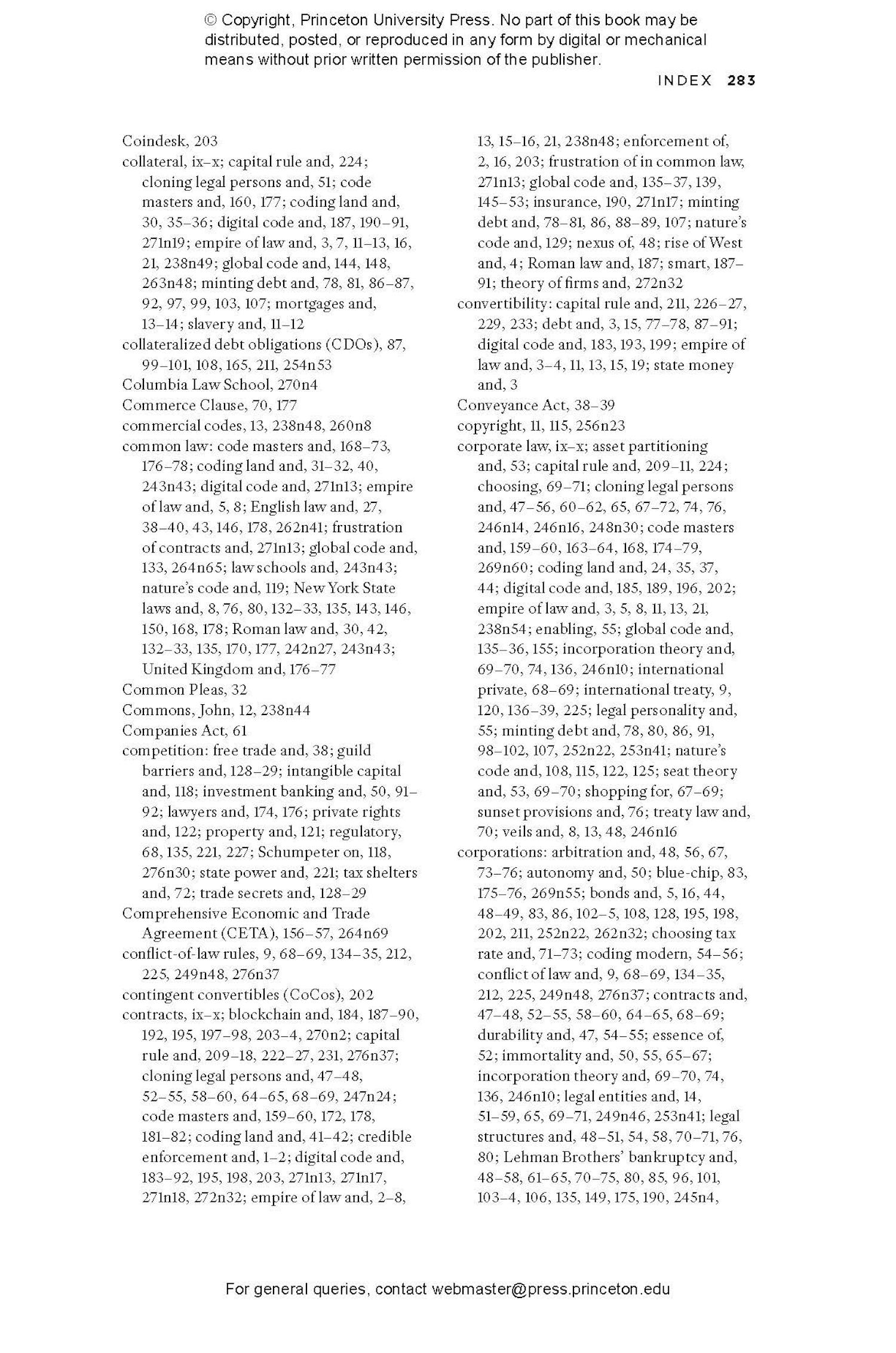 The Code of Capital | Princeton University Press