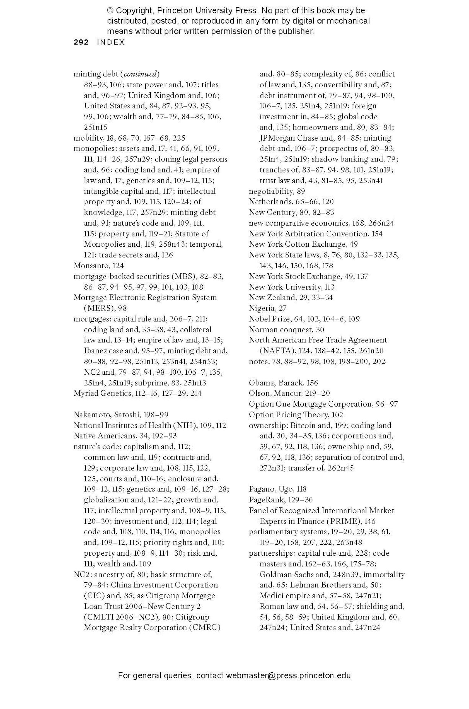 The Code of Capital | Princeton University Press