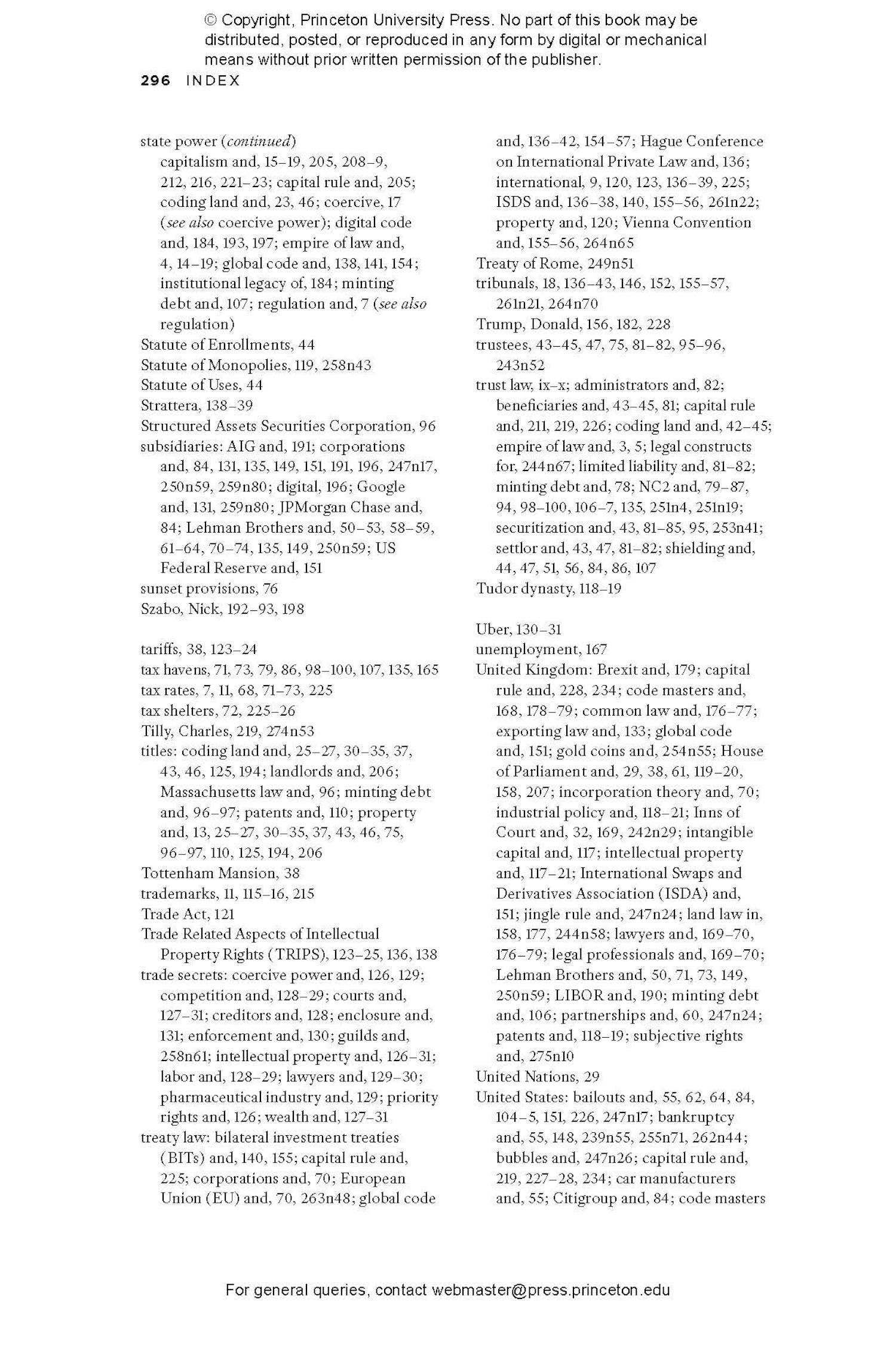 The Code of Capital | Princeton University Press