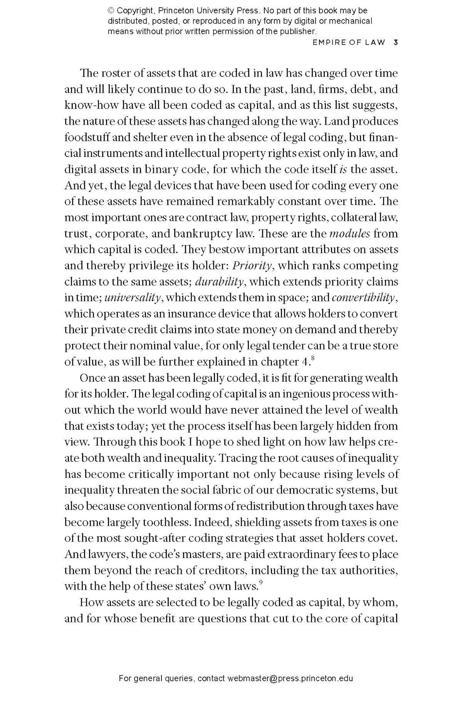 The Code of Capital | Princeton University Press