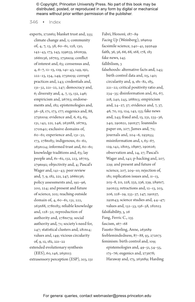 Why Trust Science? | Princeton University Press