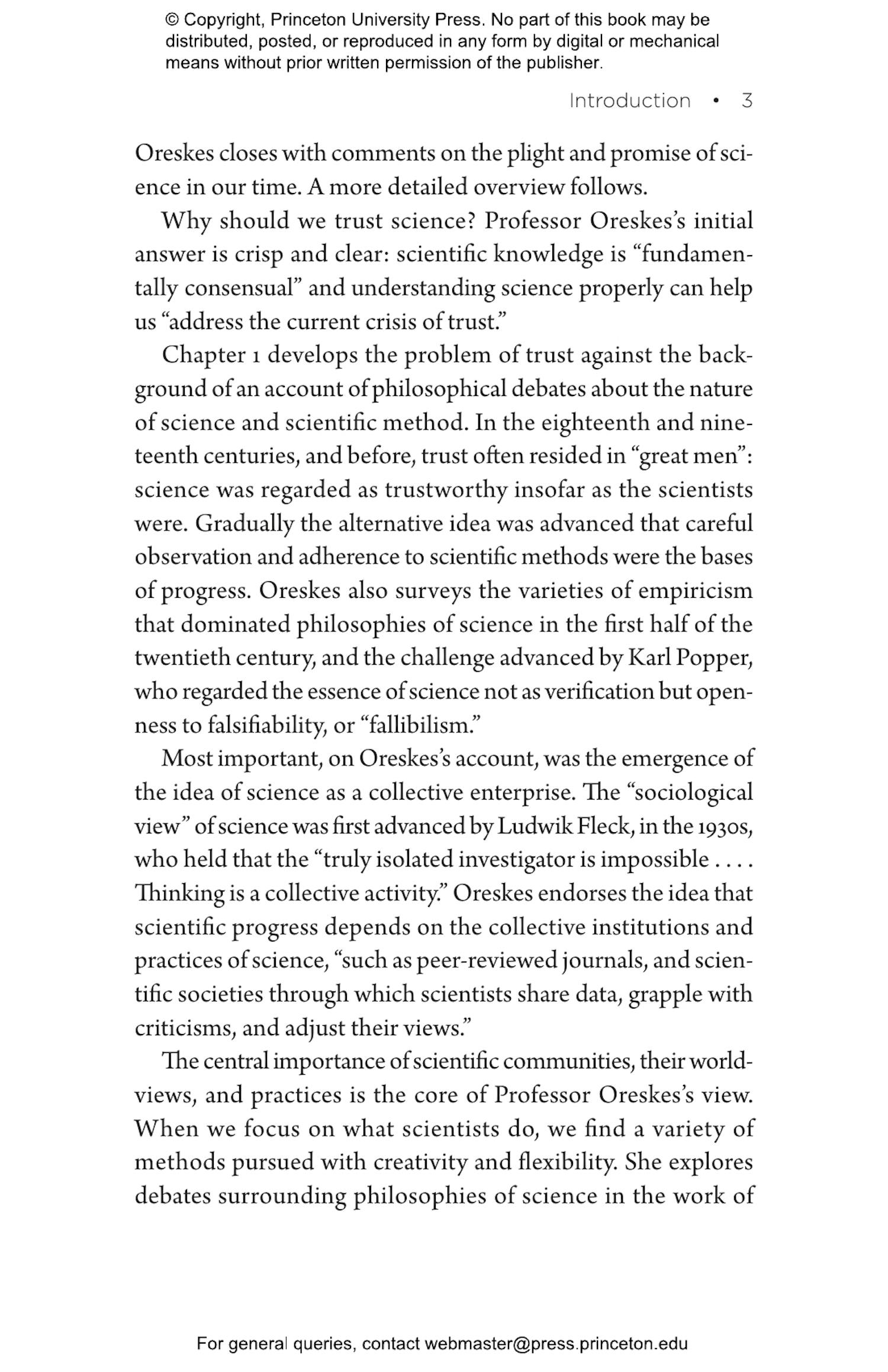 Why Trust Science? | Princeton University Press