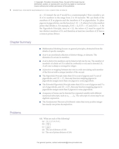 Essential Discrete Mathematics for Computer Science | Princeton ...