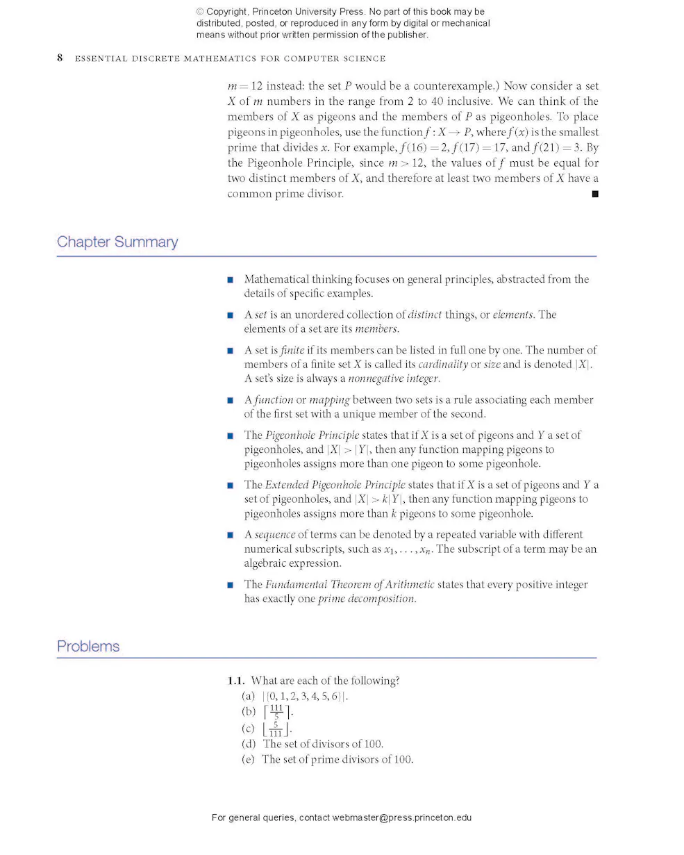 Essential Discrete Mathematics for Computer Science | Princeton ...