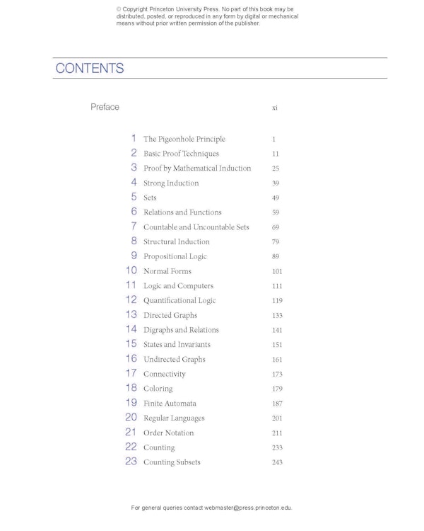 Essential Discrete Mathematics for Computer Science | Princeton University Press