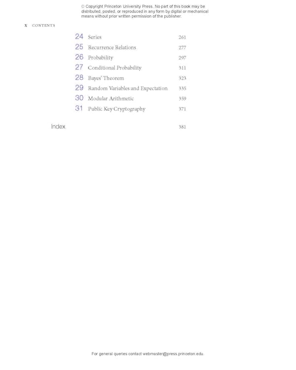 Essential Discrete Mathematics for Computer Science | Princeton ...