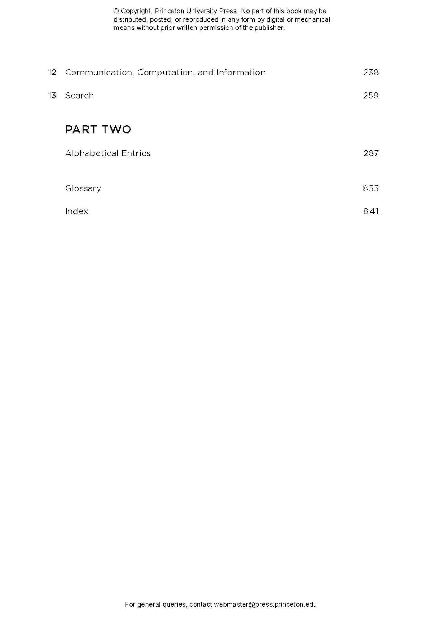Information | Princeton University Press