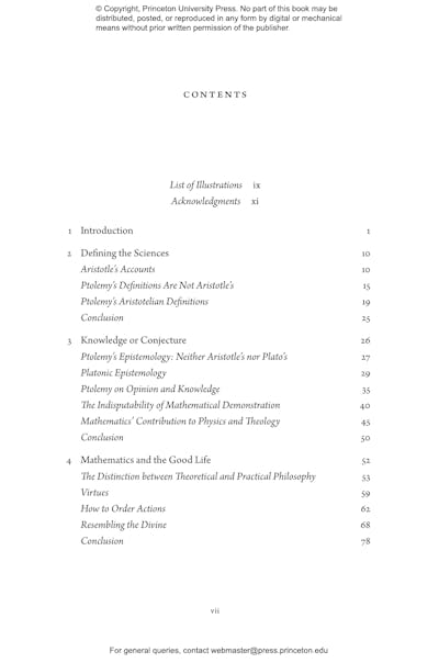 Ptolemy's Philosophy | Princeton University Press