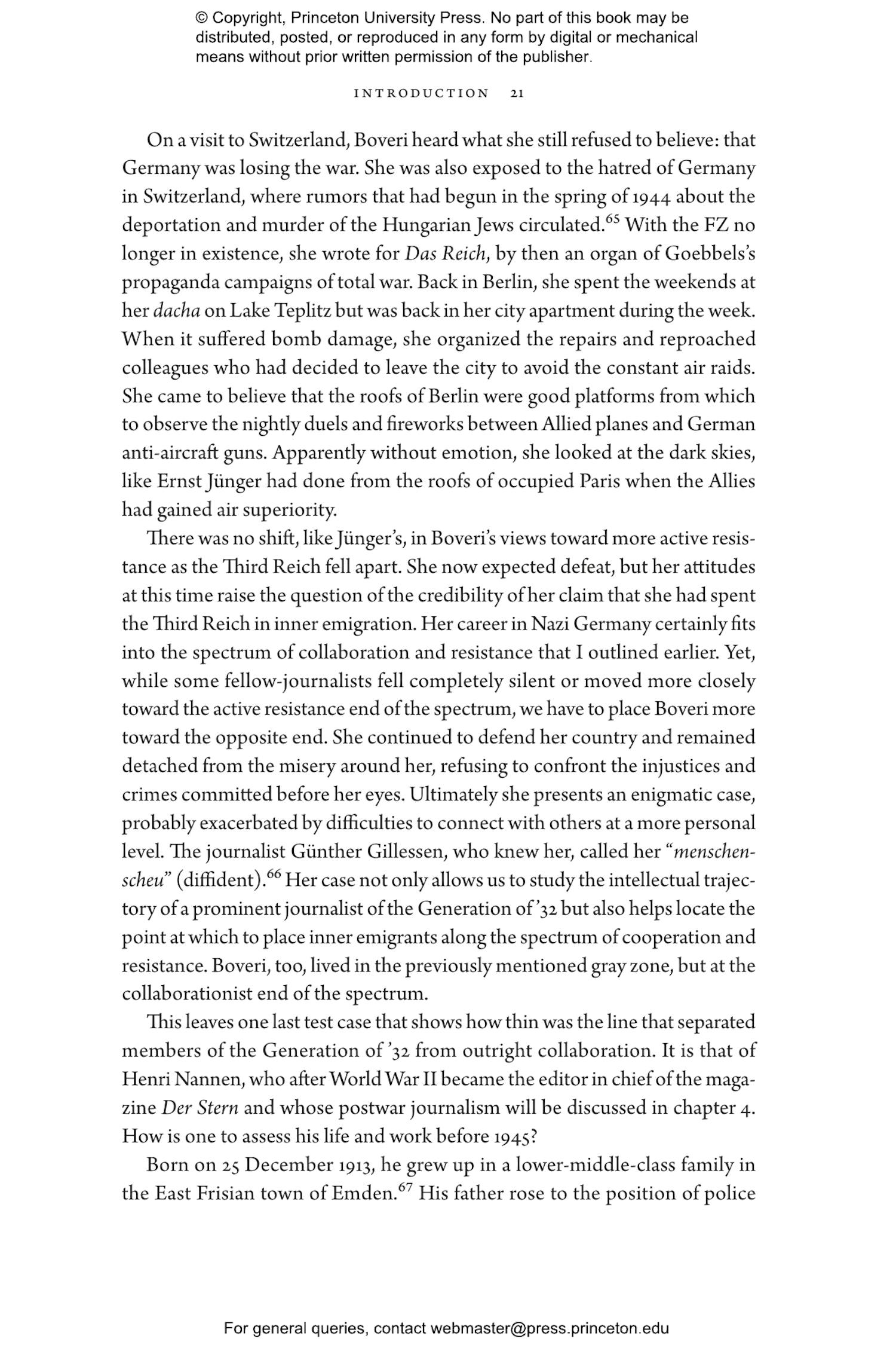 Journalists between Hitler and Adenauer | Princeton University Press