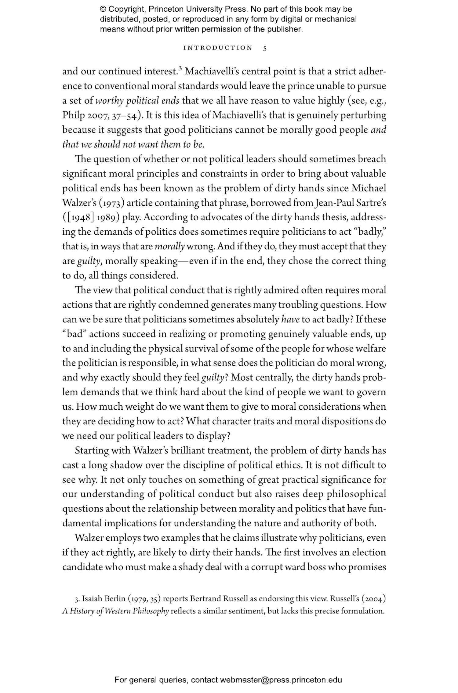 Political Ethics | Princeton University Press