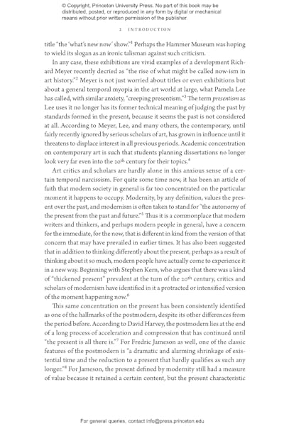 What Is the Present? | Princeton University Press