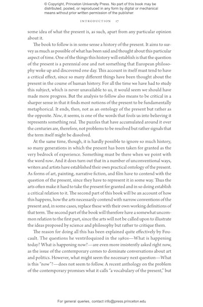 What Is the Present? | Princeton University Press