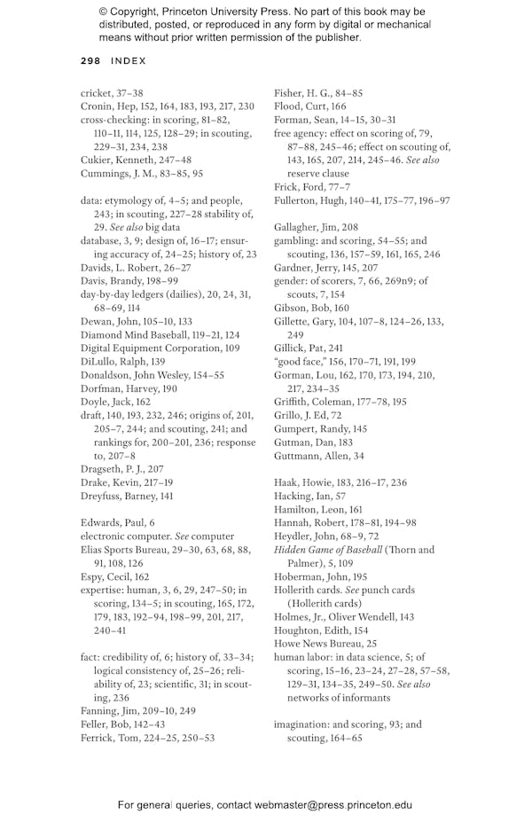 Scouting and Scoring | Princeton University Press