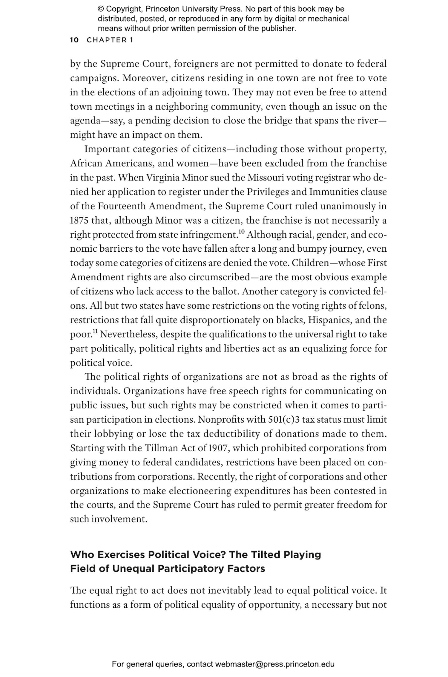 Unequal and Unrepresented | Princeton University Press