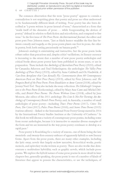 Prose Poetry | Princeton University Press