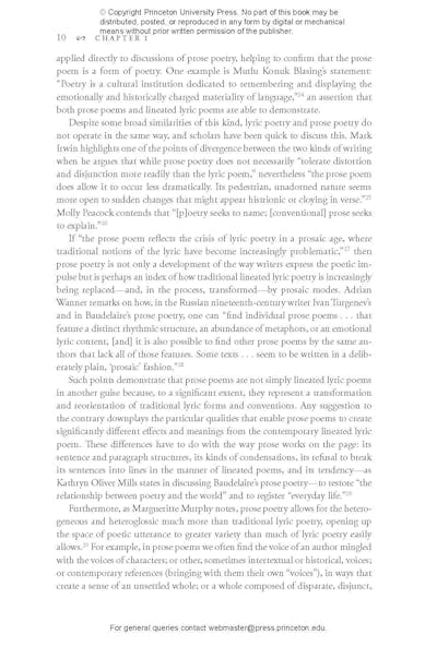 Prose Poetry | Princeton University Press