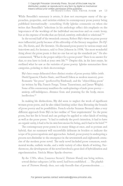 Prose Poetry | Princeton University Press