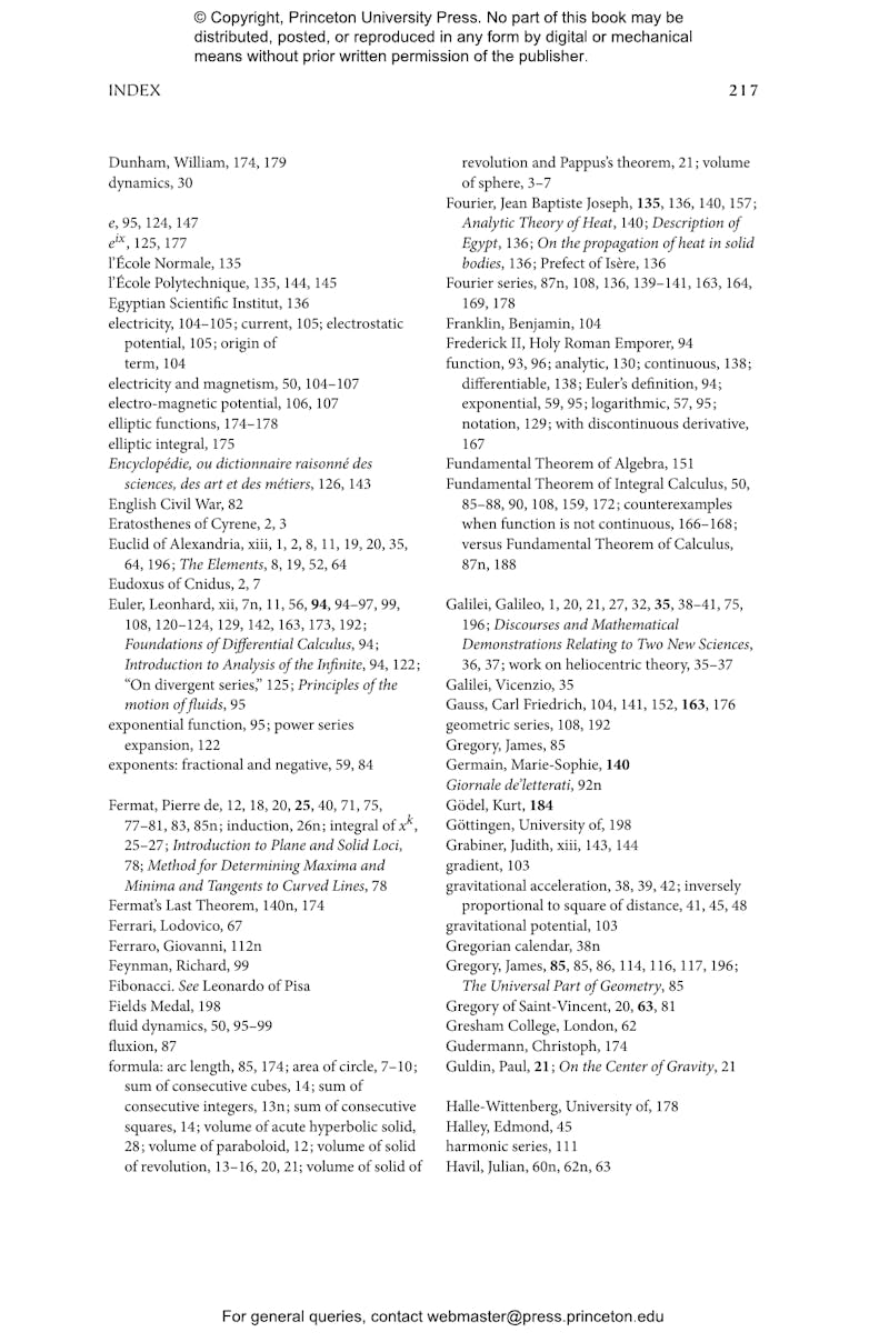 Calculus Reordered | Princeton University Press