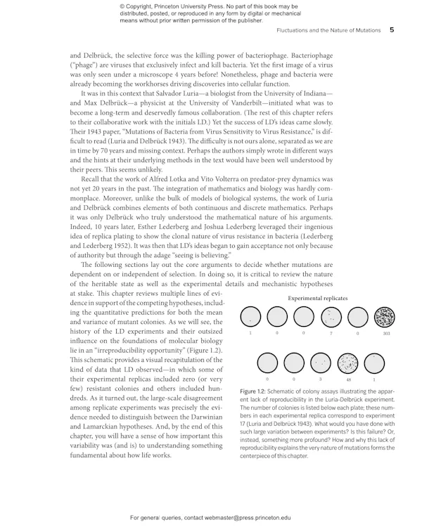Quantitative Biosciences | Princeton University Press