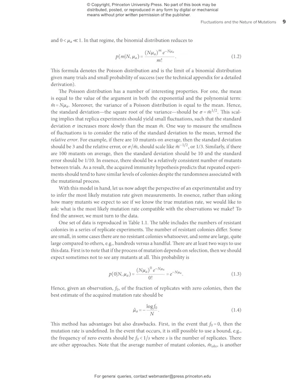 Quantitative Biosciences | Princeton University Press