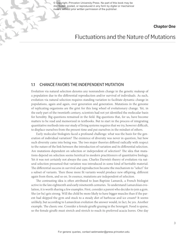 Quantitative Biosciences | Princeton University Press