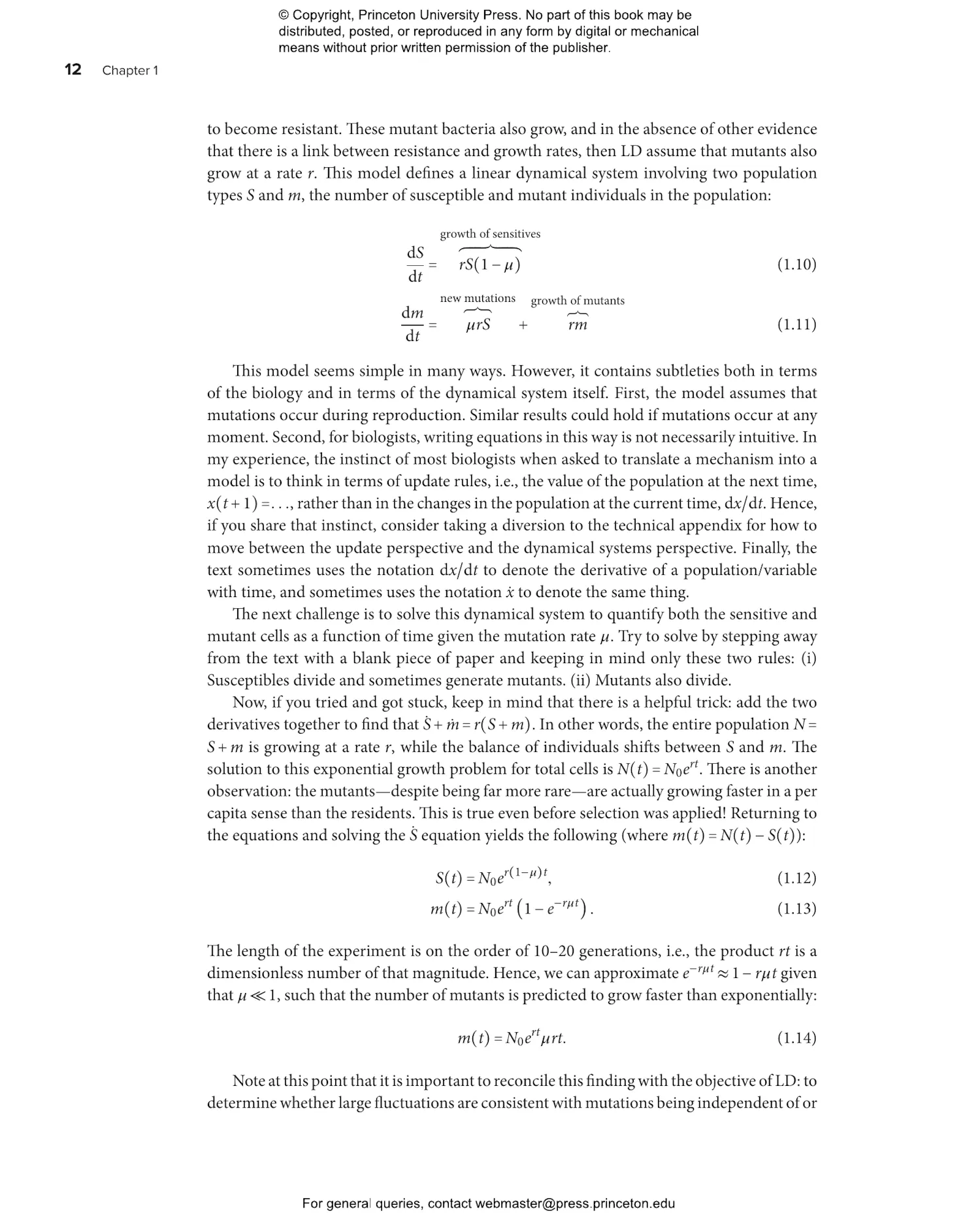 Quantitative Biosciences | Princeton University Press