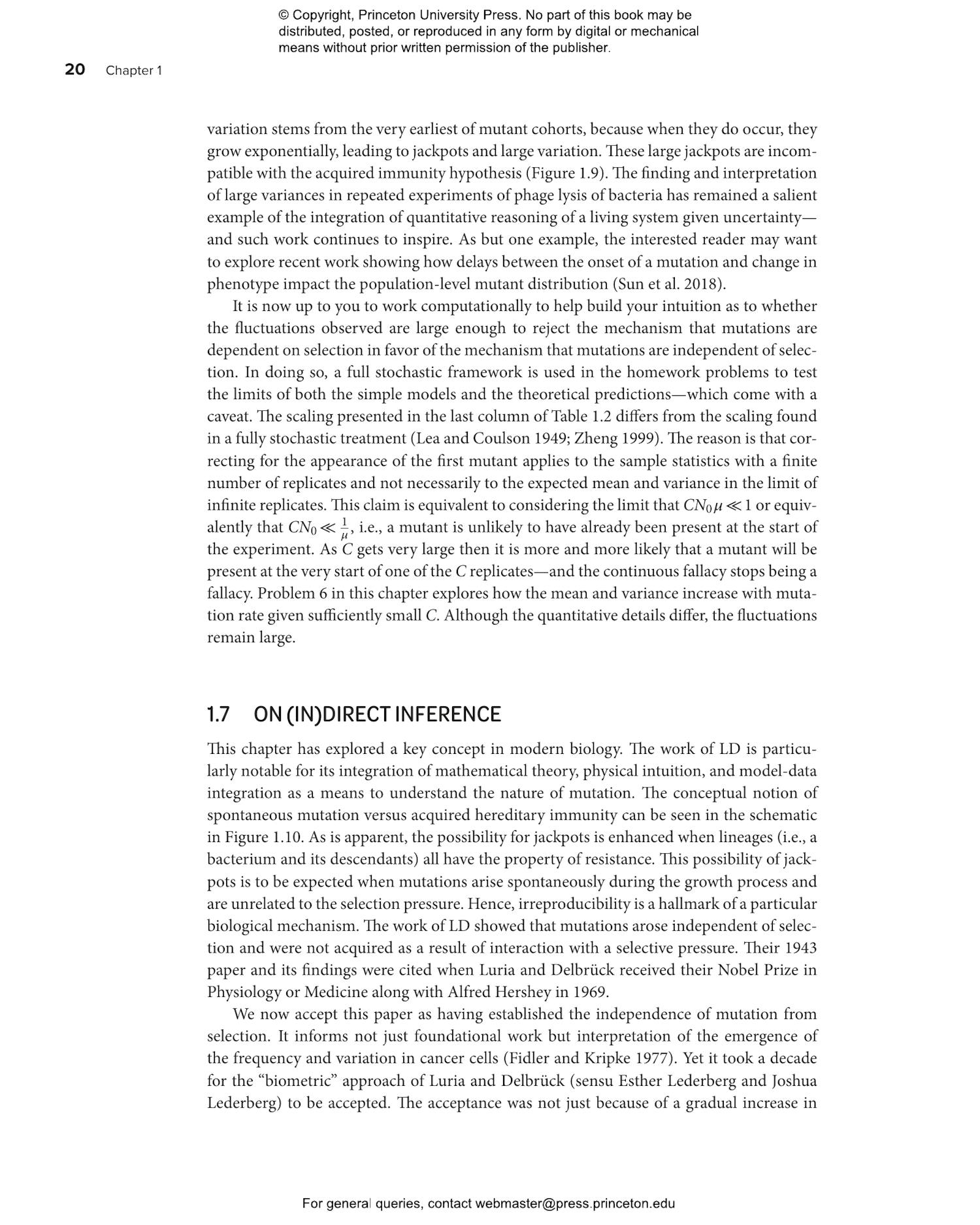 Quantitative Biosciences | Princeton University Press