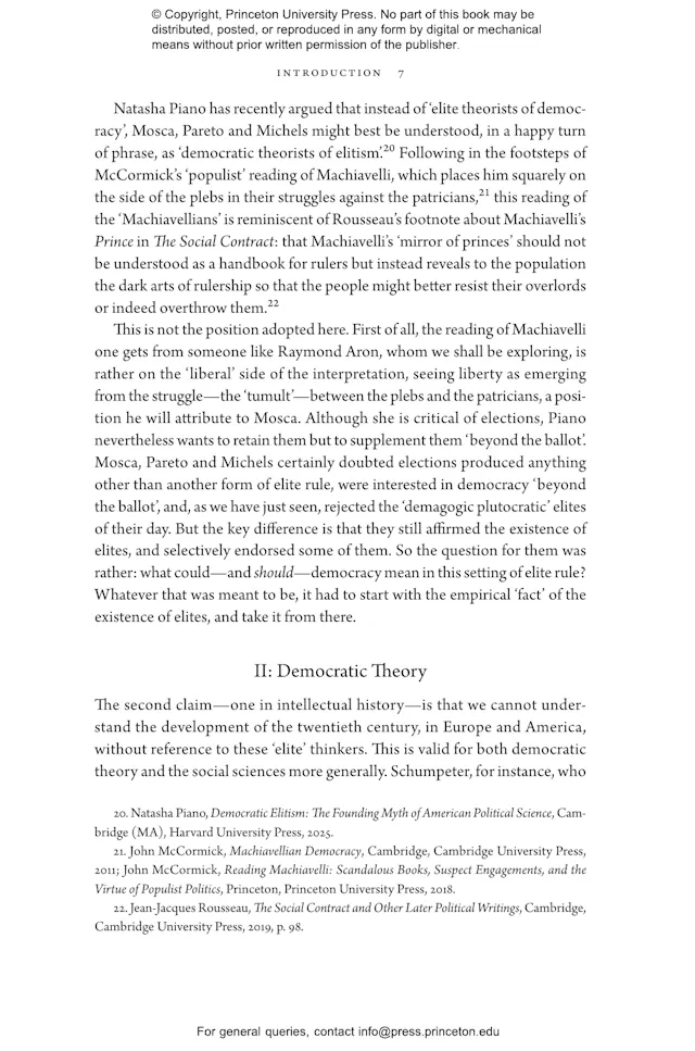 Elites and Democracy | Princeton University Press