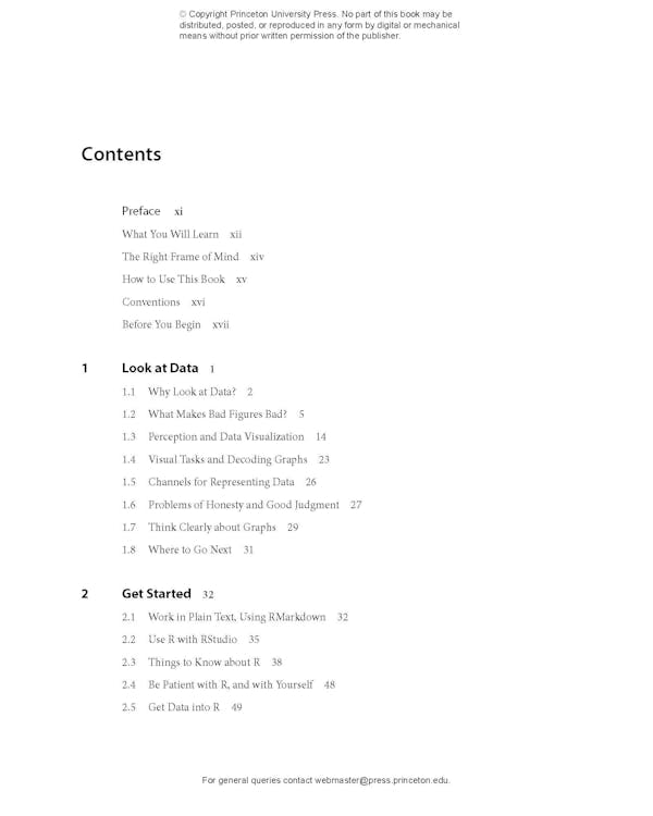 Data Visualization | Princeton University Press