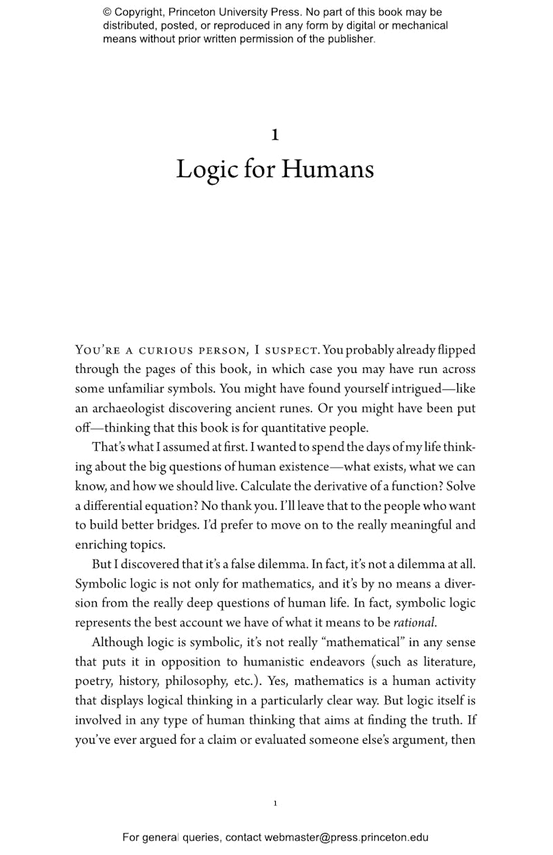 How Logic Works | Princeton University Press