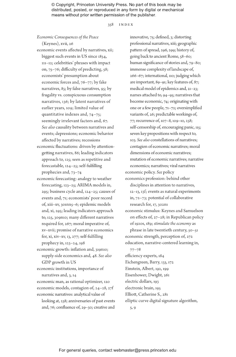 Narrative Economics | Princeton University Press