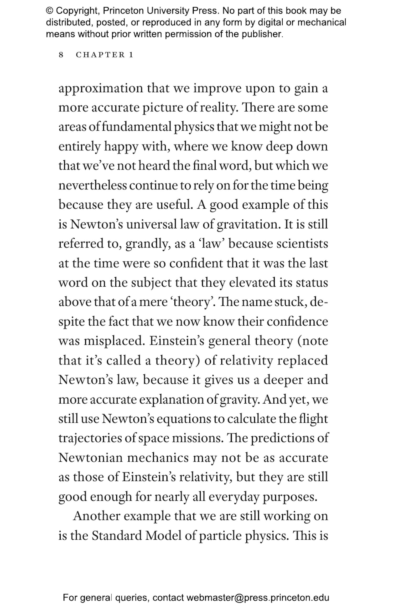 The World According to Physics | Princeton University Press