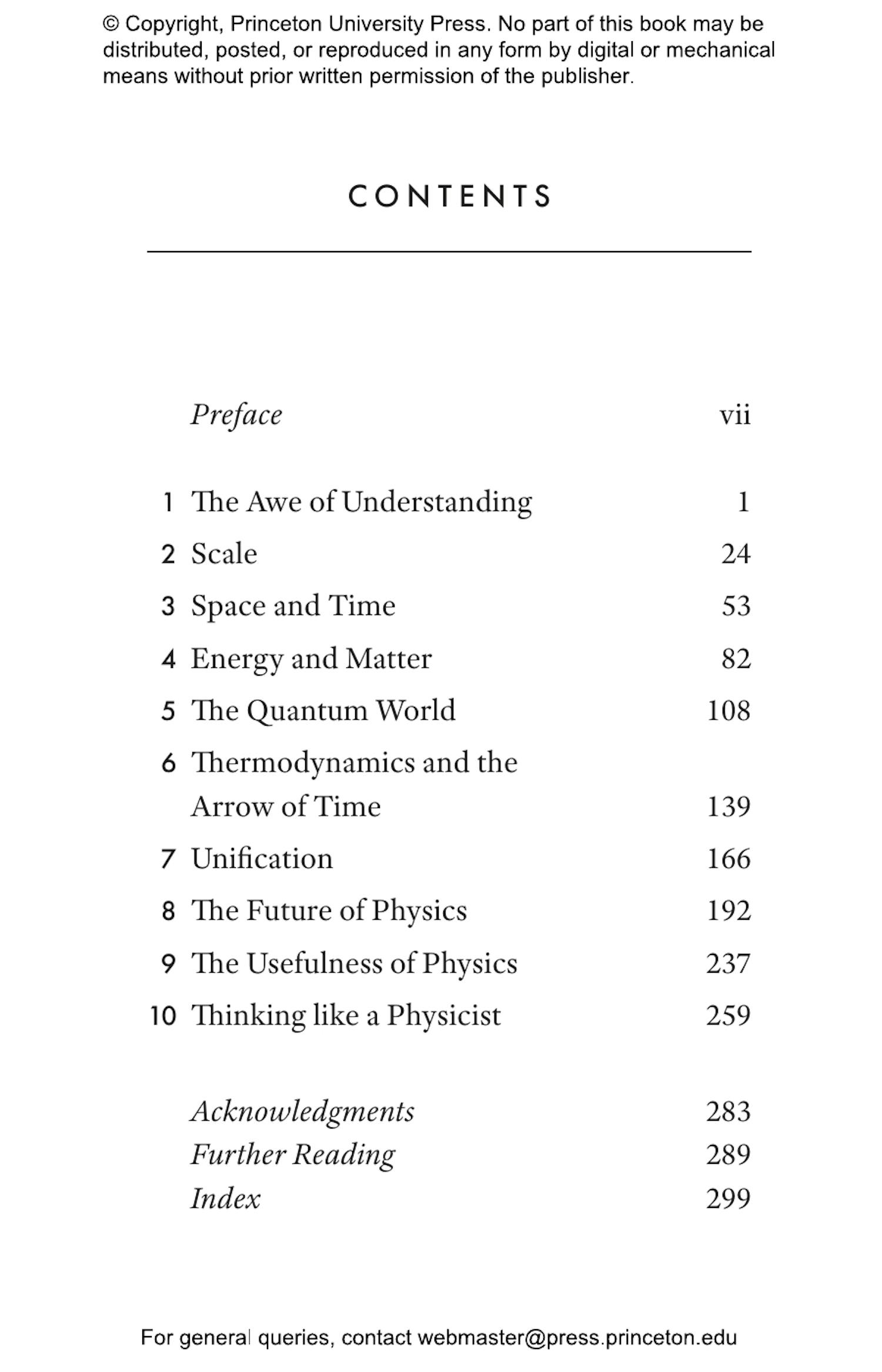The World According to Physics | Princeton University Press