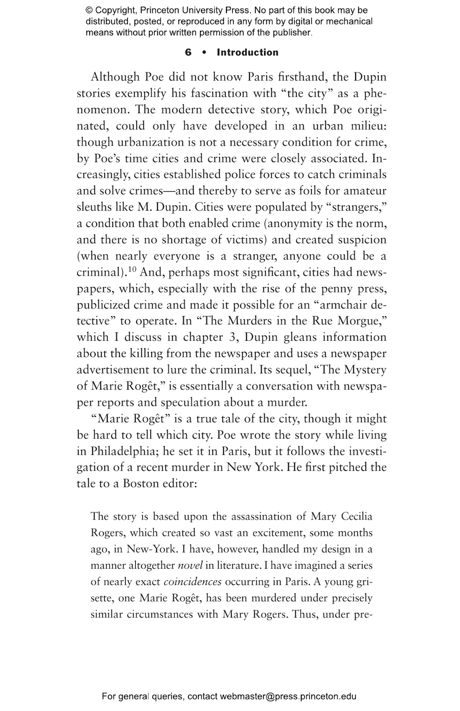 The Man of the Crowd | Princeton University Press