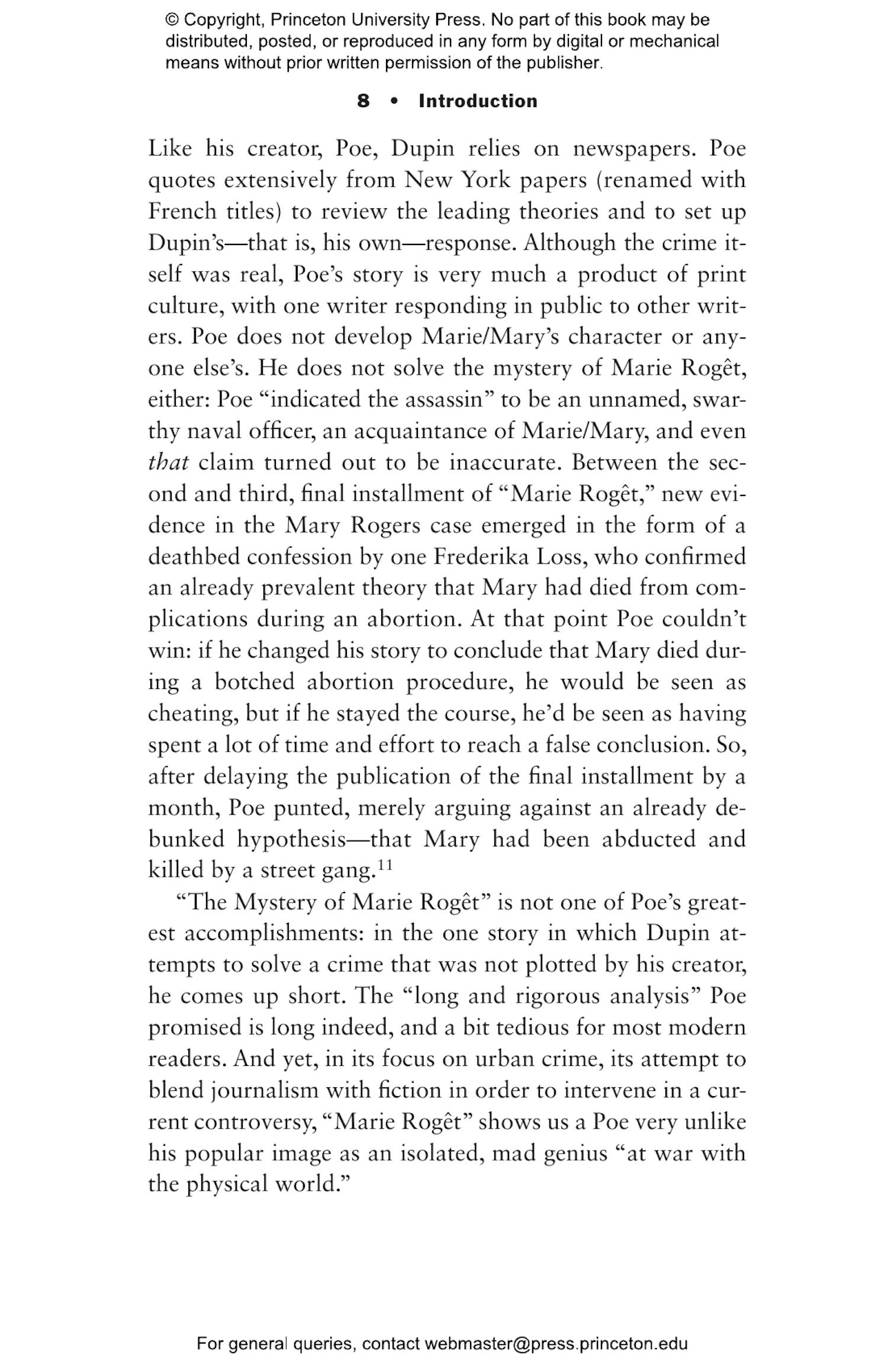 The Man of the Crowd | Princeton University Press