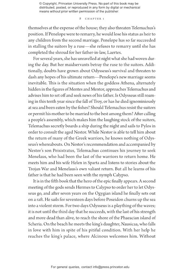 Reading the Odyssey | Princeton University Press