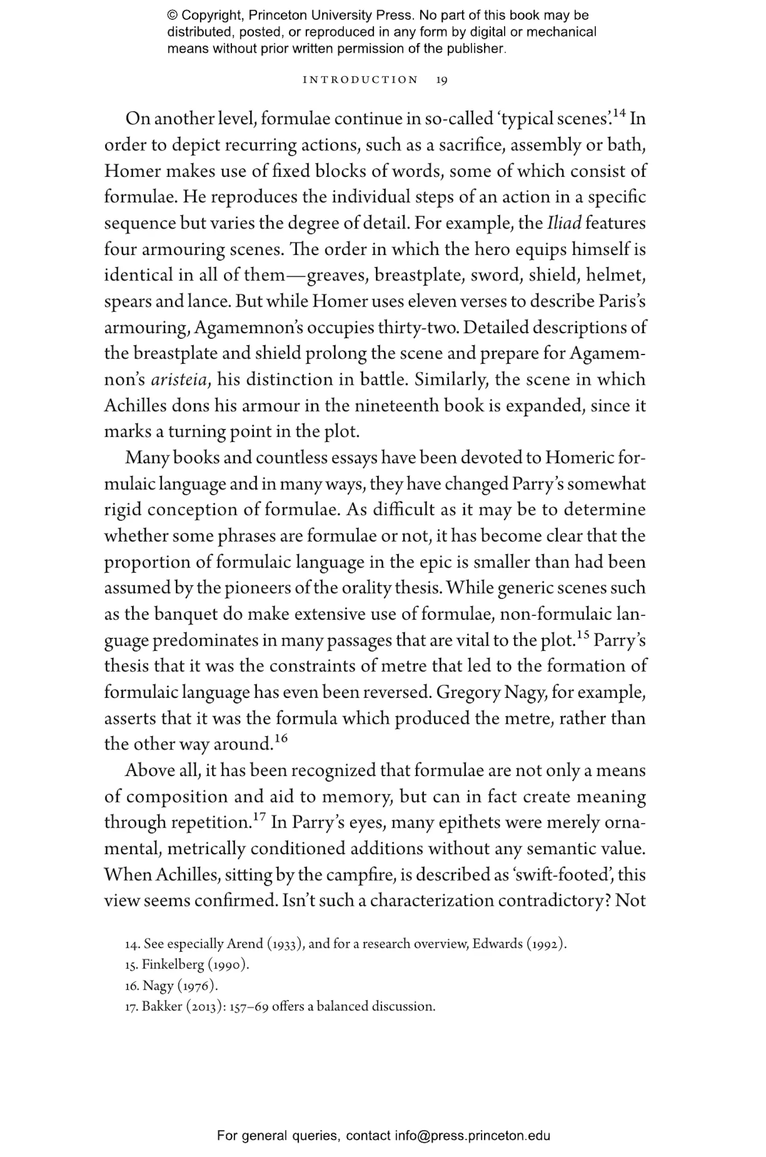 Reading the Odyssey | Princeton University Press