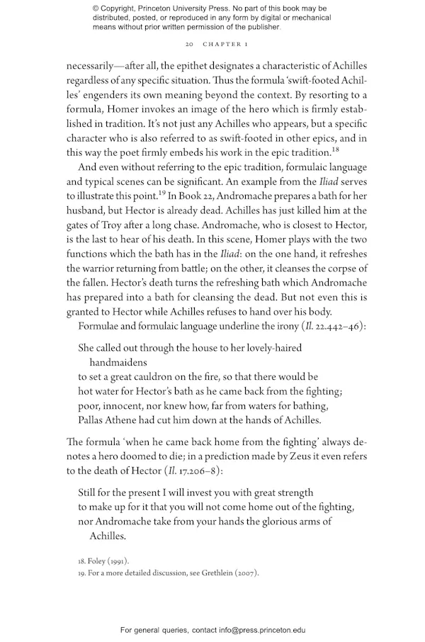 Reading the Odyssey | Princeton University Press