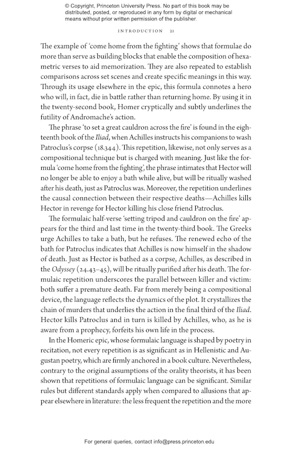 Reading the Odyssey | Princeton University Press