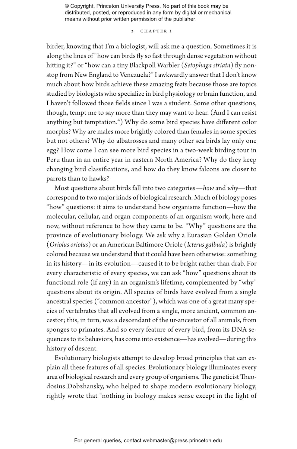 How Birds Evolve | Princeton University Press