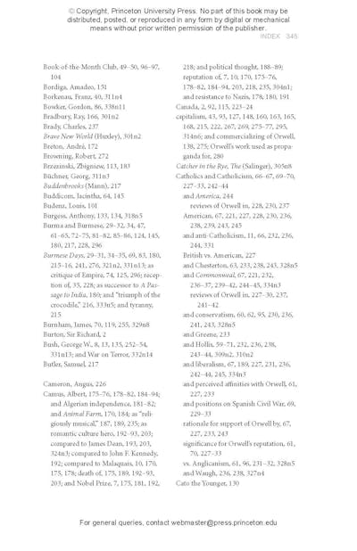 Becoming George Orwell | Princeton University Press