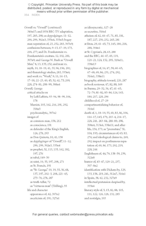 Becoming George Orwell | Princeton University Press