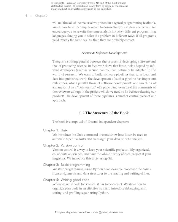 Computing Skills for Biologists | Princeton University Press