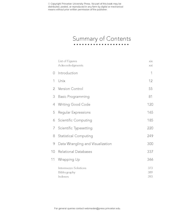 Computing Skills For Biologists Princeton University Press 