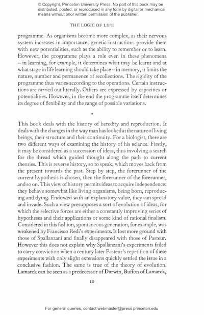 The Logic of Life | Princeton University Press