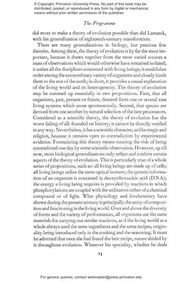 The Logic of Life | Princeton University Press