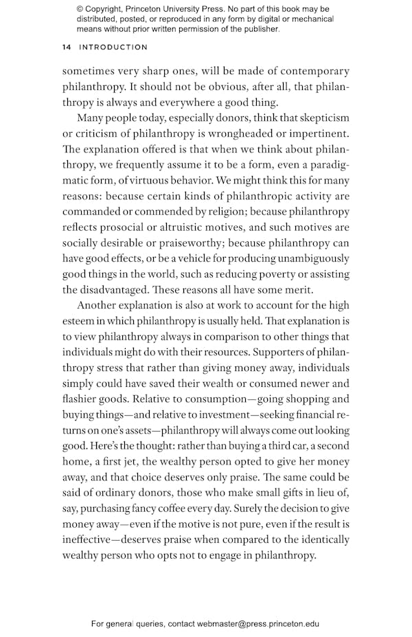 Just Giving | Princeton University Press