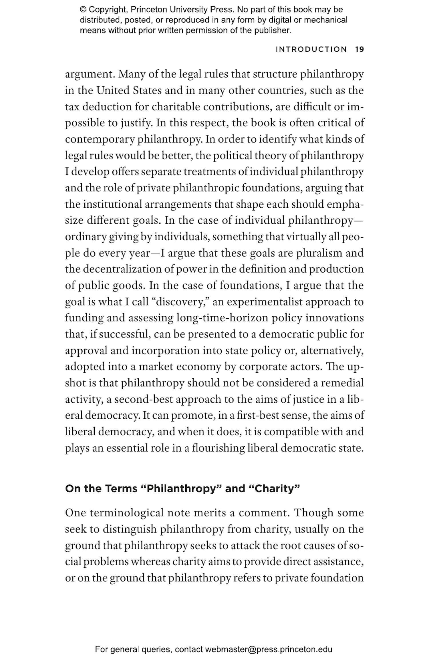 Just Giving | Princeton University Press