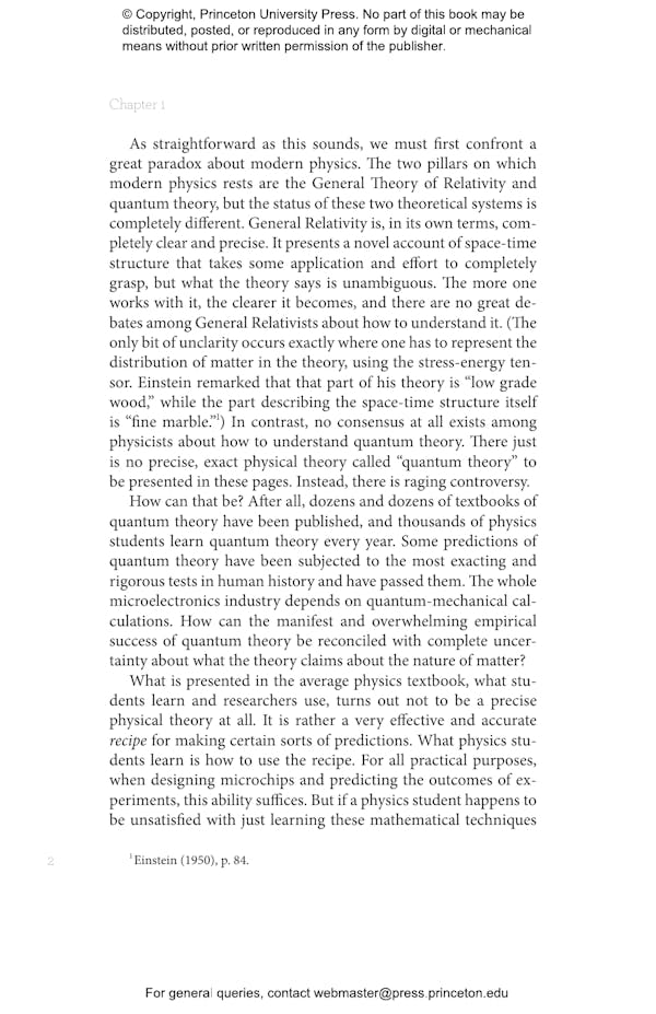 Philosophy of Physics | Princeton University Press